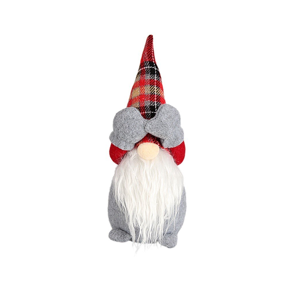 Christmas Faceless Gnome Santa Claus Christmas Tre... – Grandado