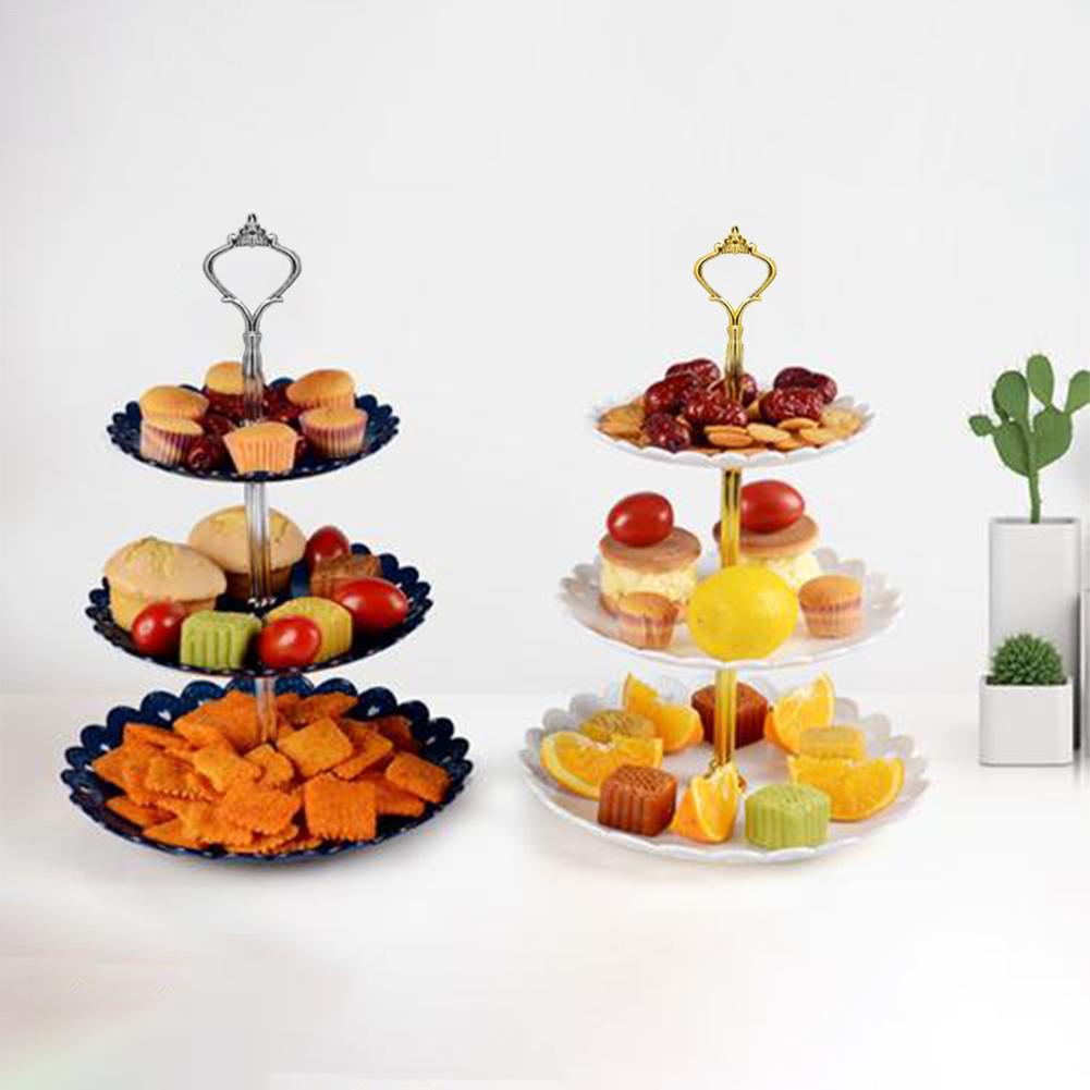 Europese Fruitschaal Drie-layer Snack Rek Woonkame... – Grandado