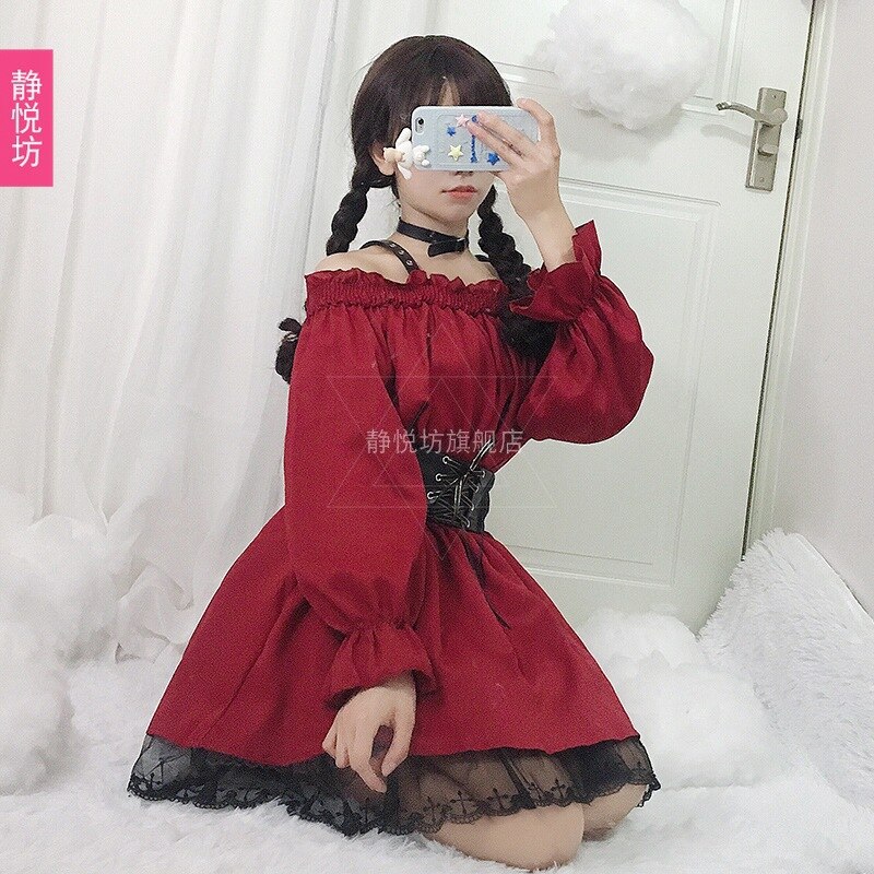 Japanese Hard Girl Wind Shoulder Waist Handsome Cr... – Grandado