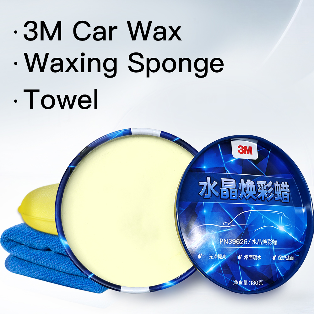 3M Crystal Hard Wax Set Clear Coat Scratch Repair ... – Grandado