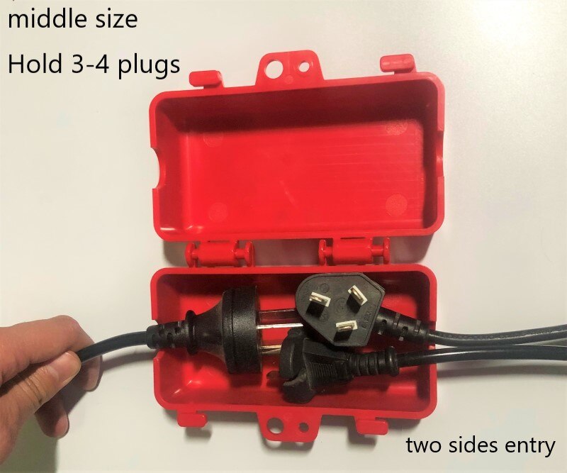 middle size electrical plug lockout power plug loc... – Grandado