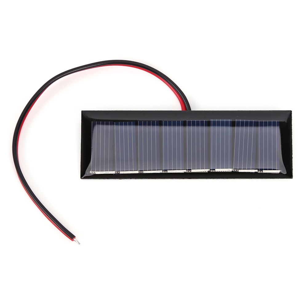 Solar Panel 4V 0.2W Mini 2-Wire Epoxy 8 Outdoor Tr... – Grandado