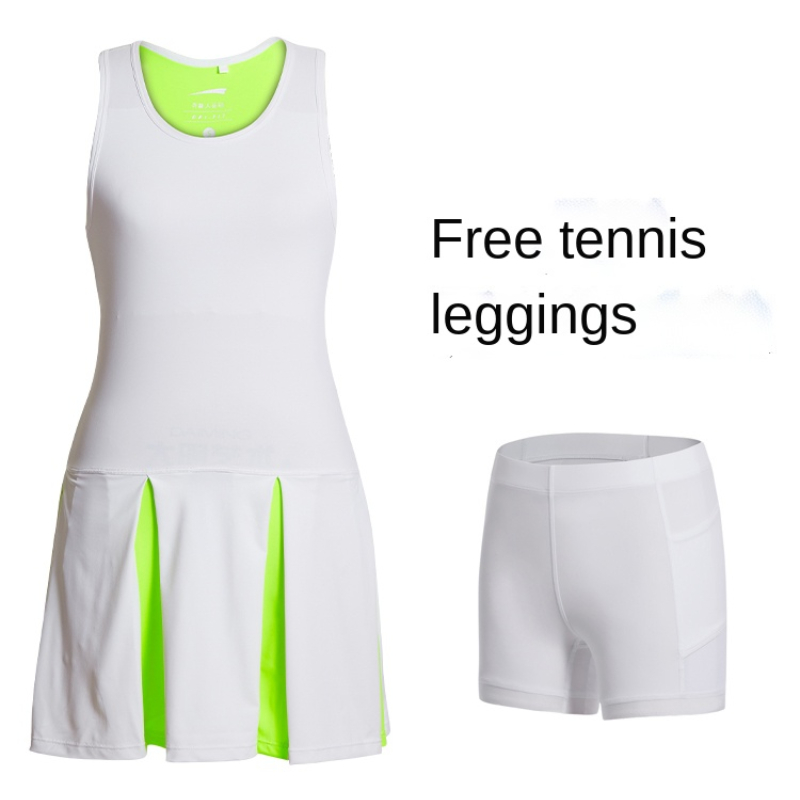 2022 Girls Quick Dry Sports Skirt Suit Contrast Co... – Grandado