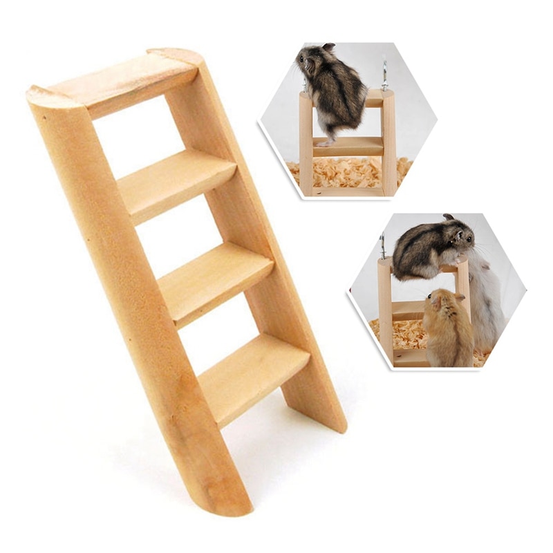 Houten Ladder Hamster Ladder Kleine Huisdier Speel... – Grandado