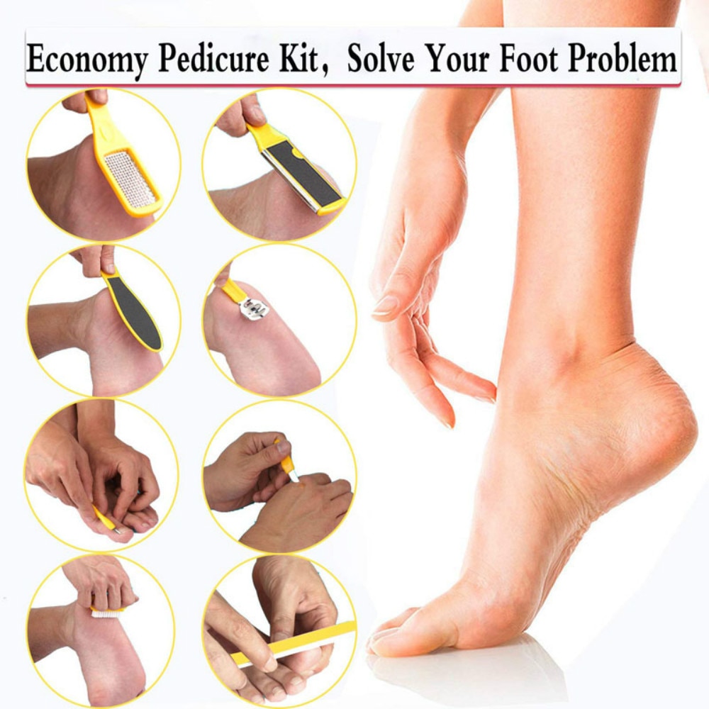 10pcs Pedicure Tool Foot Care Tool For Feet Heels ... – Vicedeal
