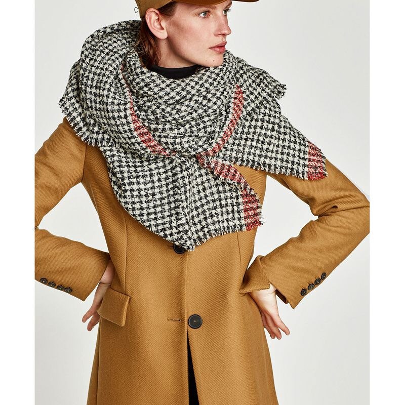 Autumn/winter imitation cashmere scarf cashmere sh... – Grandado