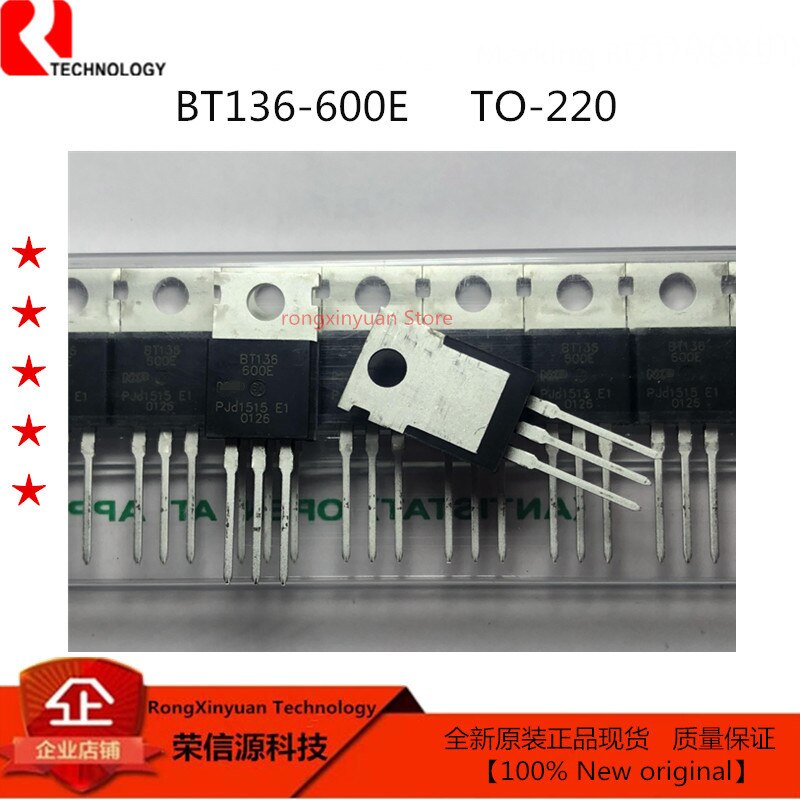 10 Stks/partij BT136-600E BT136-600 136-600E BT136... – Vicedeal