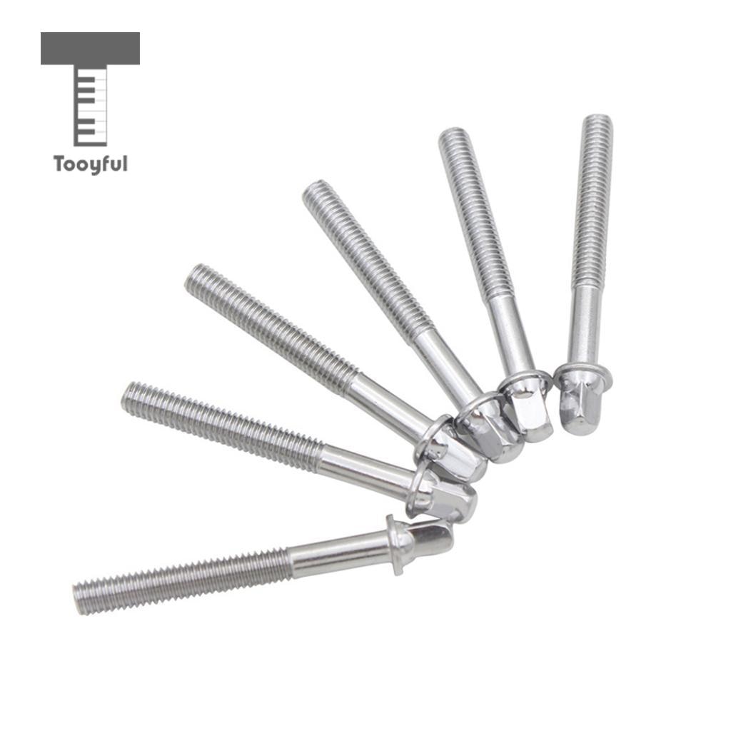 Tooyful 6 Pieces Drum Tension Rods Tension Screws ... – Grandado