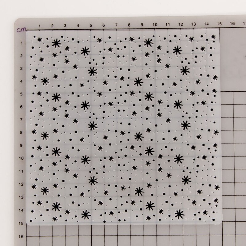 Dot Plastic Embossing Map Stencil Template Diy Cra... – Vicedeal