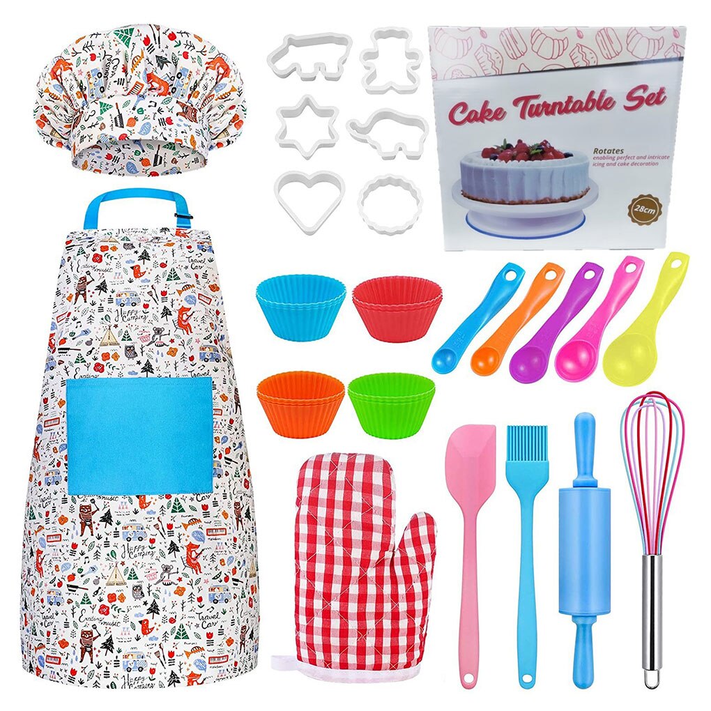 30pcs Kids Cooking Baking Set Kitchen Girls Childr... – Vicedeal