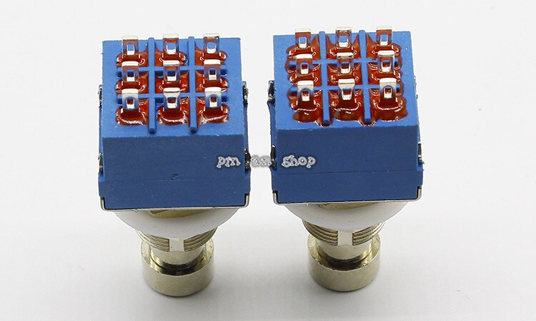 9-pin 3PDT Gitaar Effecten Pedaal Box Stomp Foot M... – Grandado
