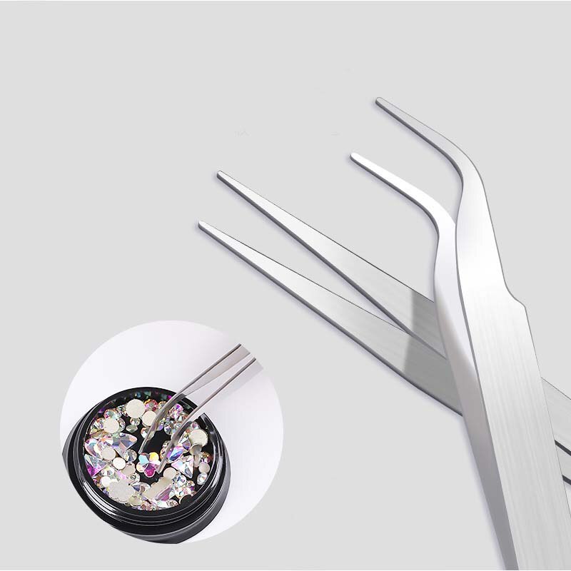 2PC Anti-static Precision Tweezers Set Pinzas Pinc... – Grandado