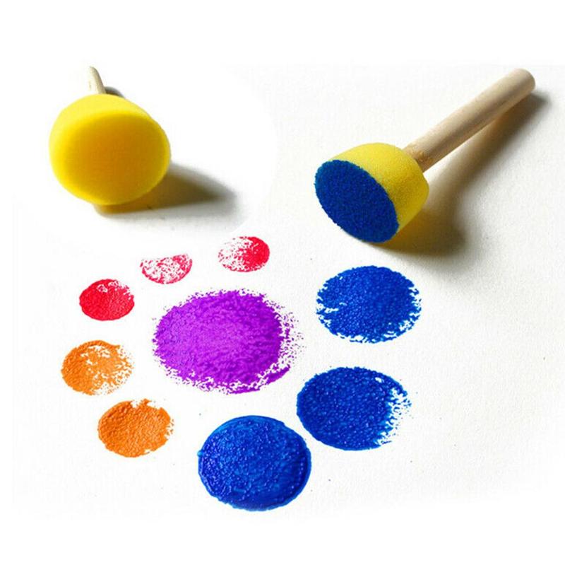 4 Stuks Houten Handvat Spons Borstel Meubels Craft... – Grandado