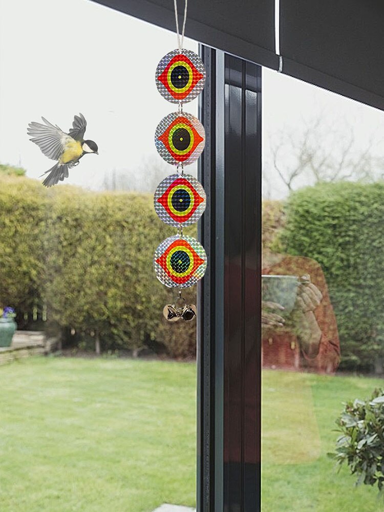Scare Bird Repellented Disc Eye Pattern Bird Scare... – Grandado