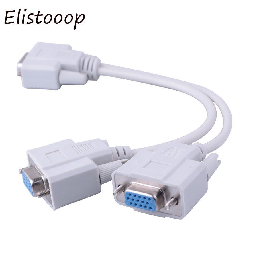 Elistooop SVGA Monitor Adapter Splitter Kabel Male... – Grandado