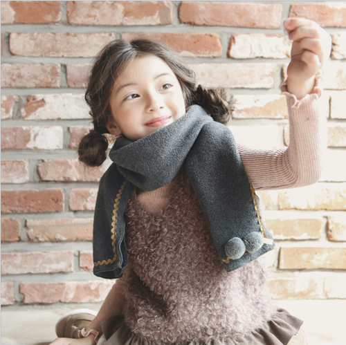 Child Kid Girl Baby Scarf Winter Warm Wool Spinnin... – Vicedeal