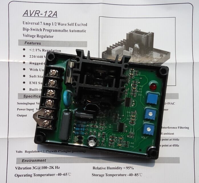 GAVR-12A Universal Generator AVR 12A – Vicedeal