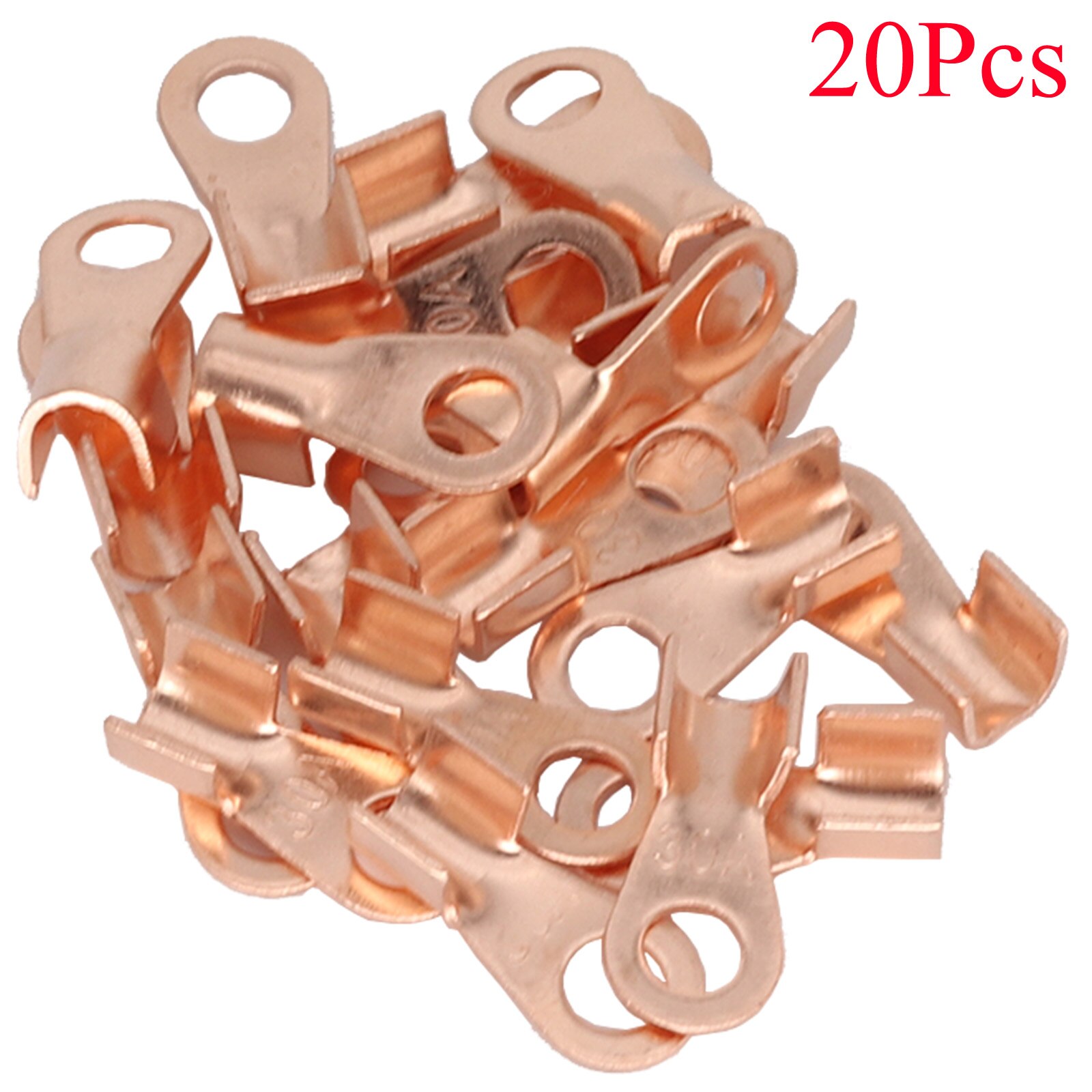 20X Copper Battery Cable Connector Terminal 6mm Op... – Grandado