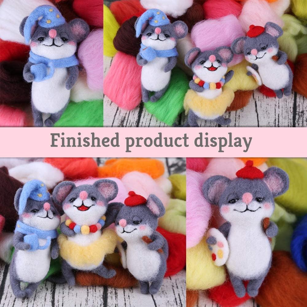LMDZ Needle Felting Kit, Wool Felting Kit for Begi... – Grandado