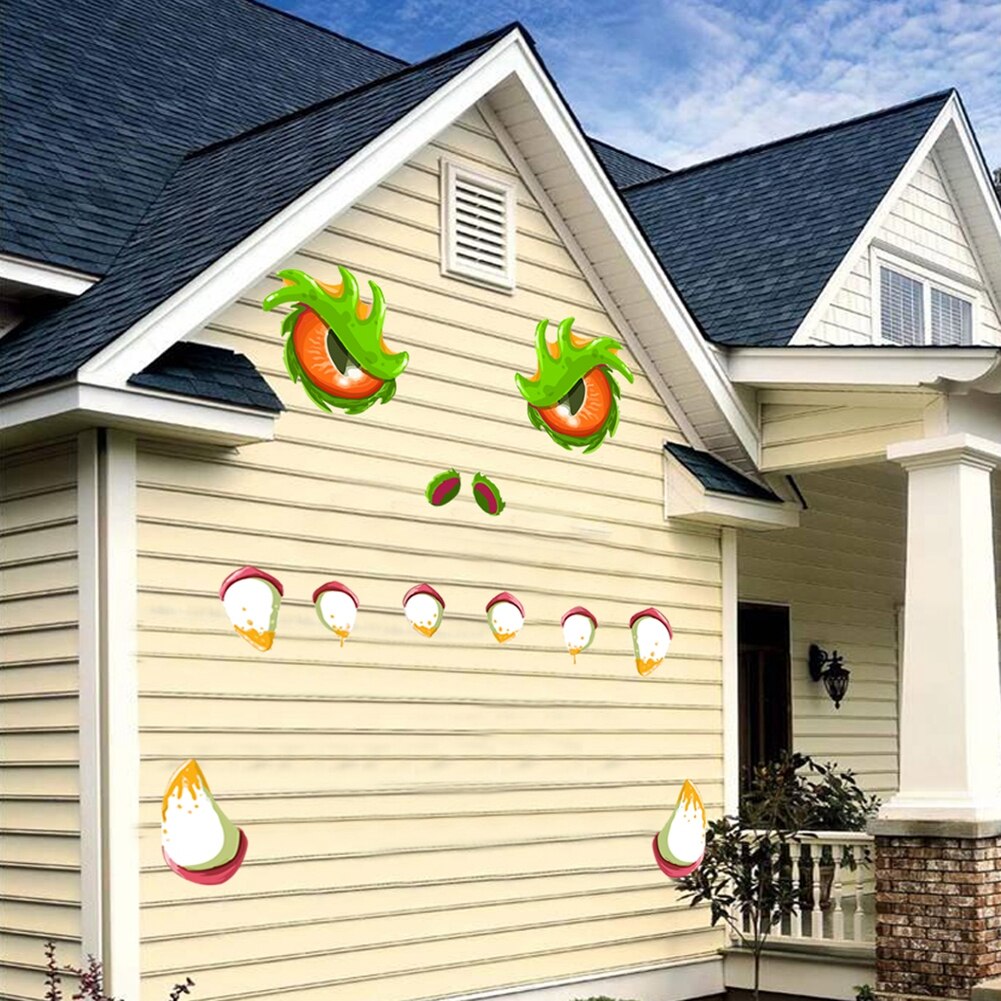 Wall Stickers, Colorful Monster PVC Floor Decals W... – Grandado