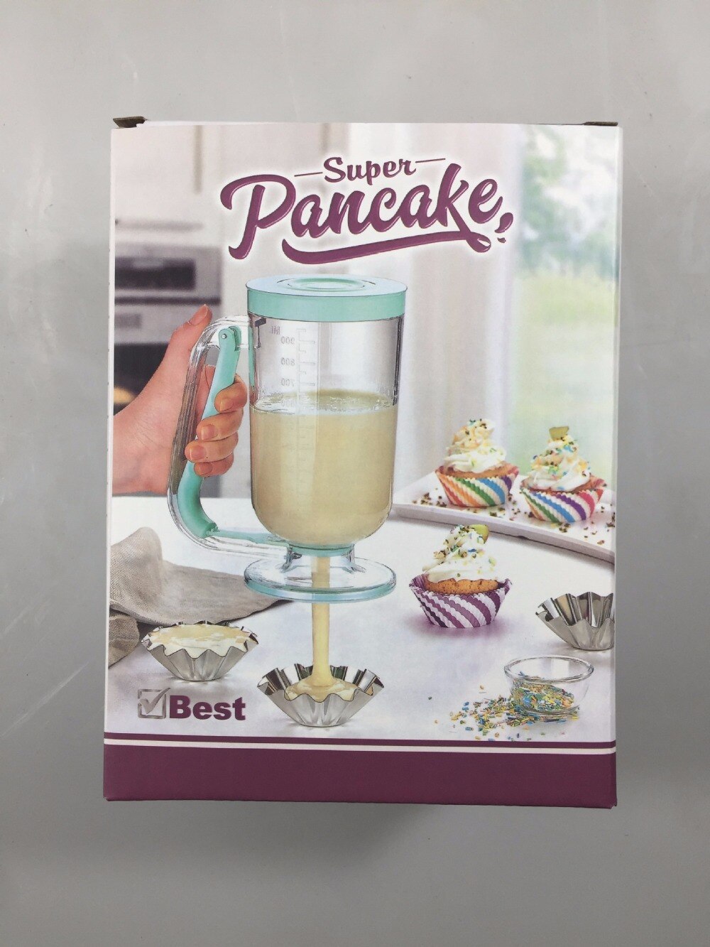 Super Pancake Maker Cupcake Pancake Batter Dispens... – Grandado