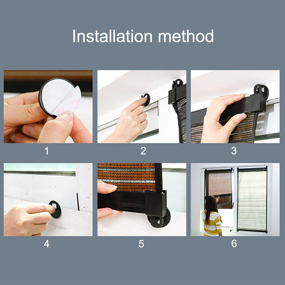 Universal Home Sunscreen roller blinds vertical cu... – Grandado