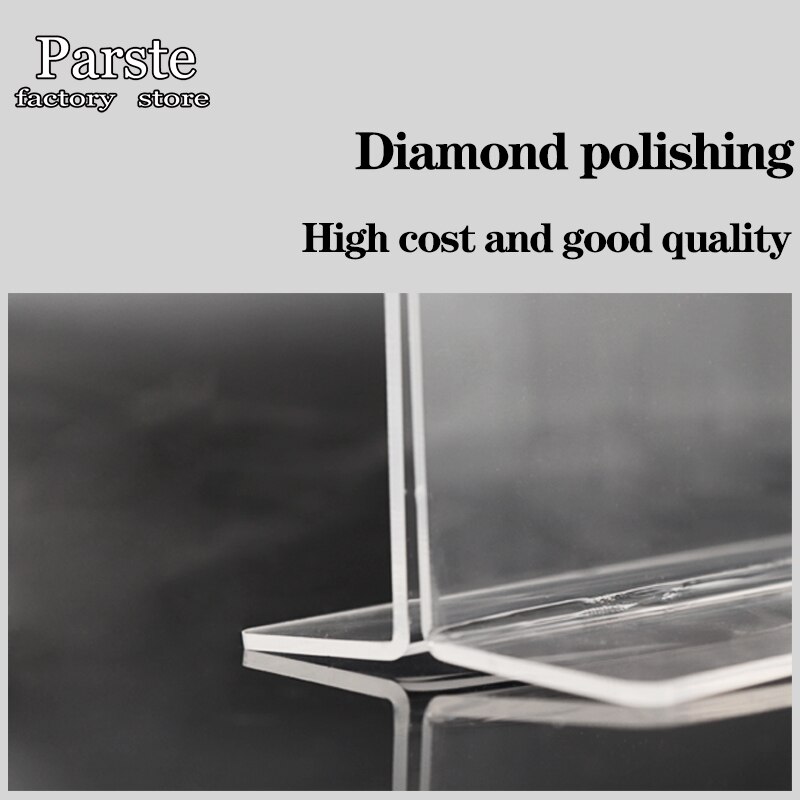 Acrylic Display Stand Double-Sided Transparent Hot... – Grandado