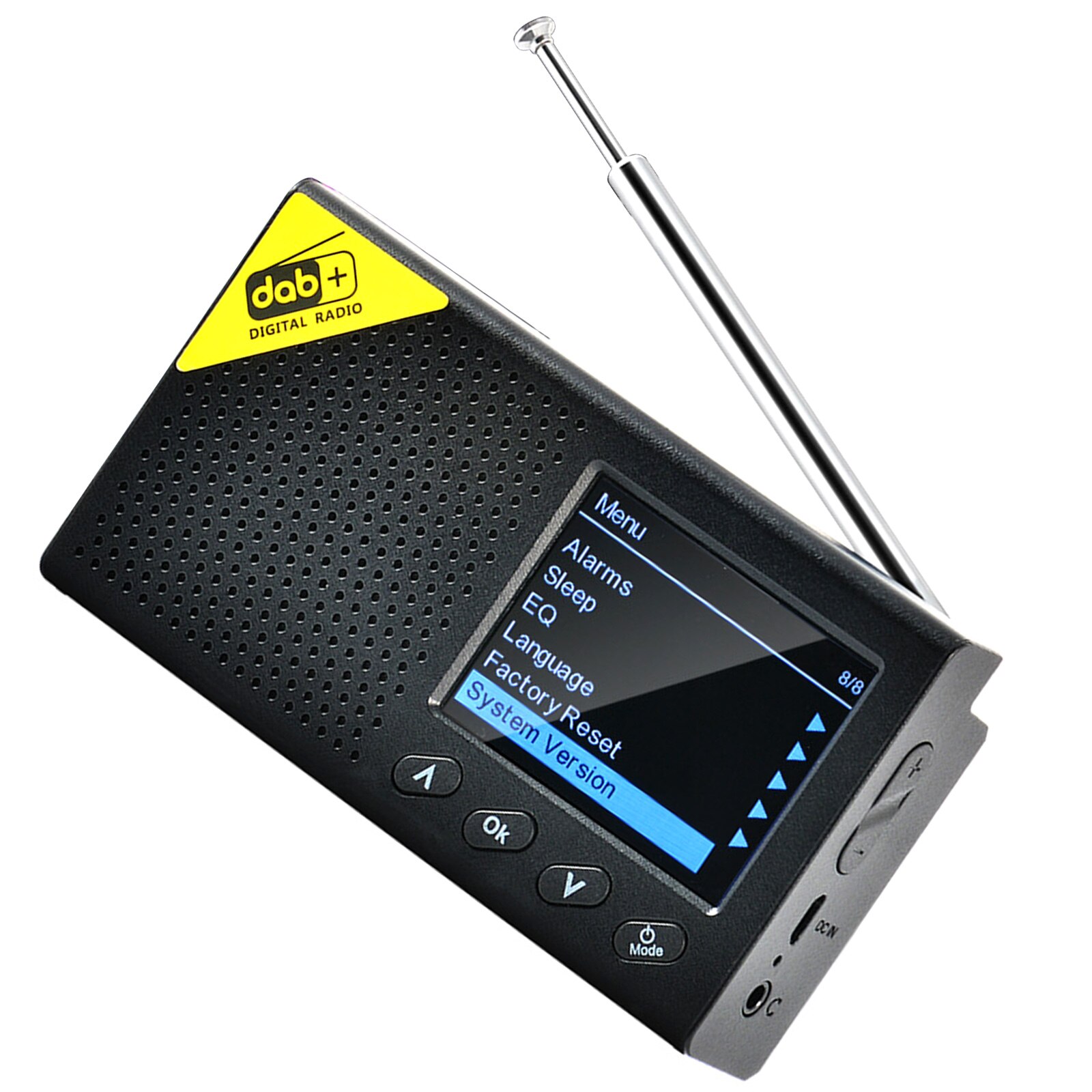 Dab + Digitale Radio 2.4 "Kleuren Lcd Display Opla... – Grandado