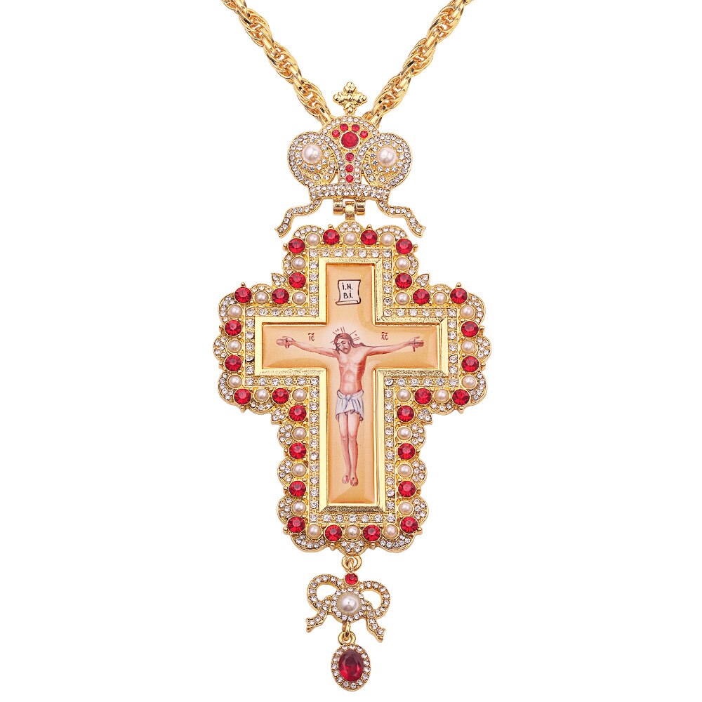 Roman Christian Jesus Cross Necklace Religious God... – Vicedeal
