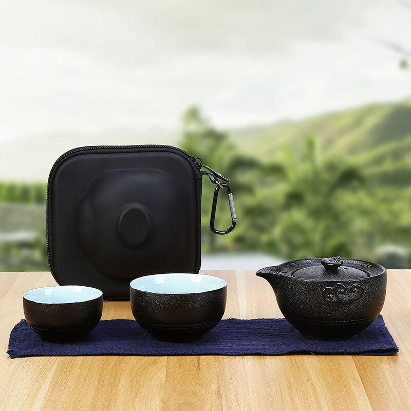 Japanese gaiwan tea travel set tea passenger cup s... – Grandado