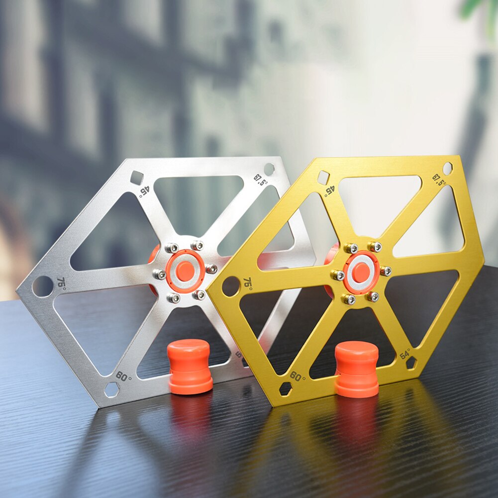 Multifunctional Magnetic Aluminum Alloy Hexagon Ru... – Grandado