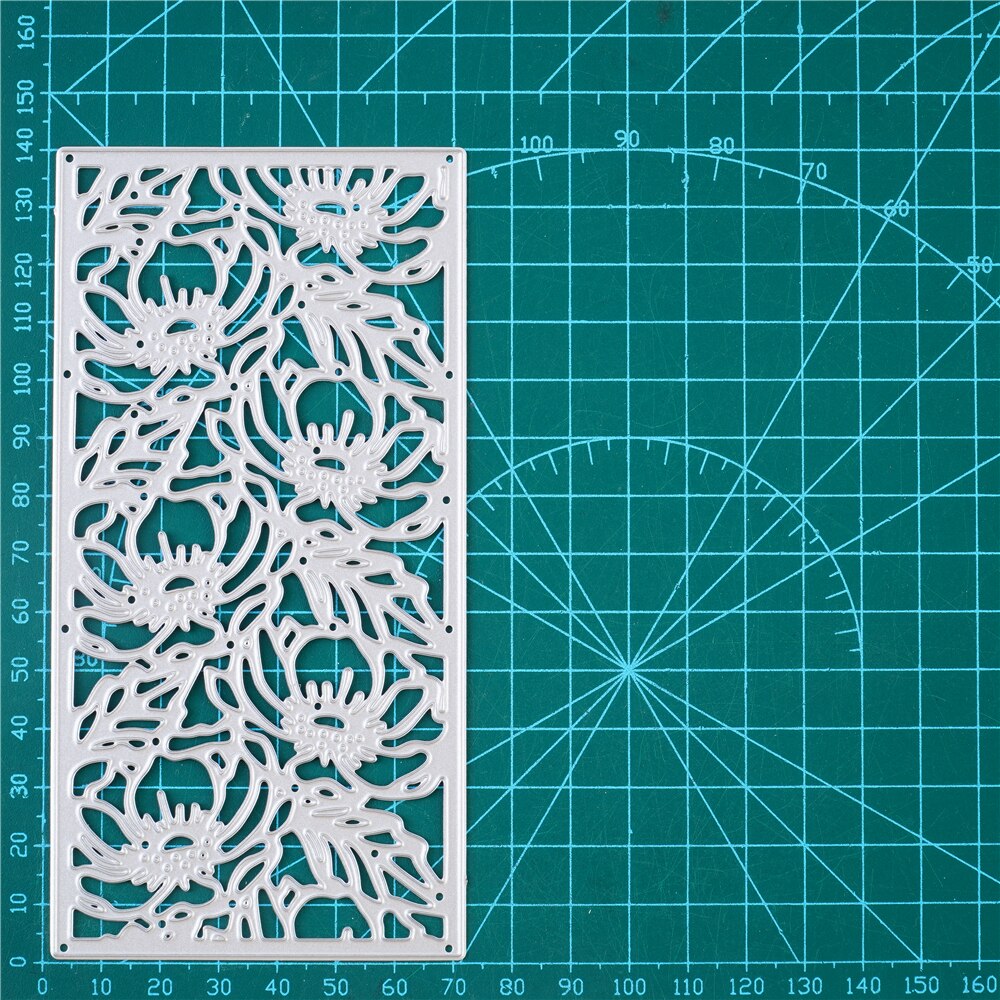InLoveArts Craft Lotus Frame Metal Stencil Mold Cu... – Grandado
