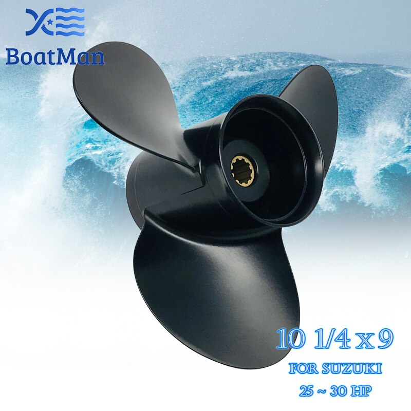 Boot Propeller 10 1/4X9 Voor Suzuki Buitenboordmot... – Grandado