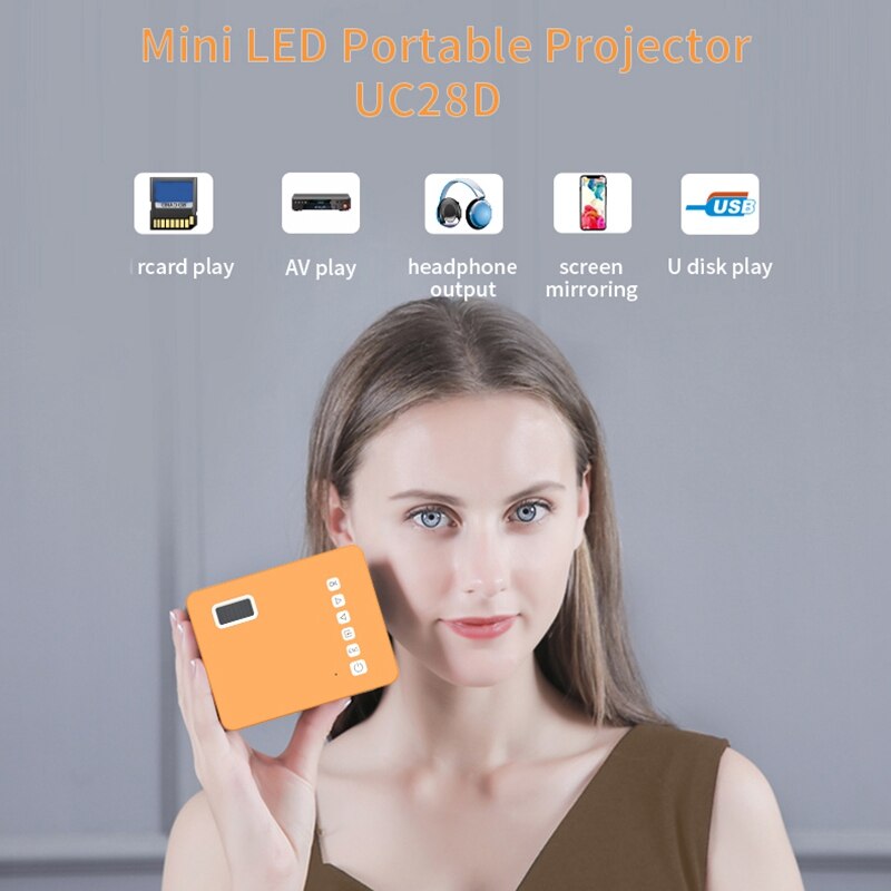 Mini Movie Projector Video Home Theater Projector ... – Vicedeal