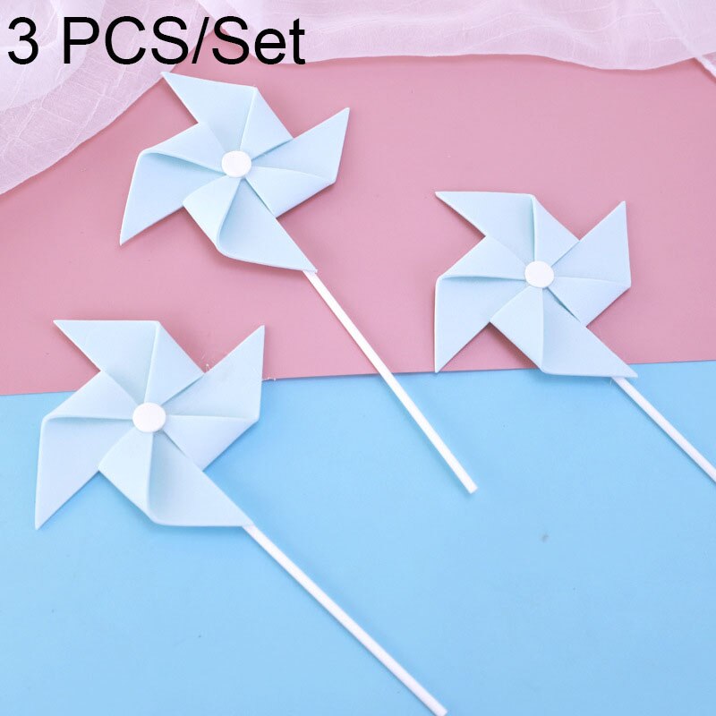 Birthday Cake Topper Colorful Windmill Birthday Ac... – Grandado