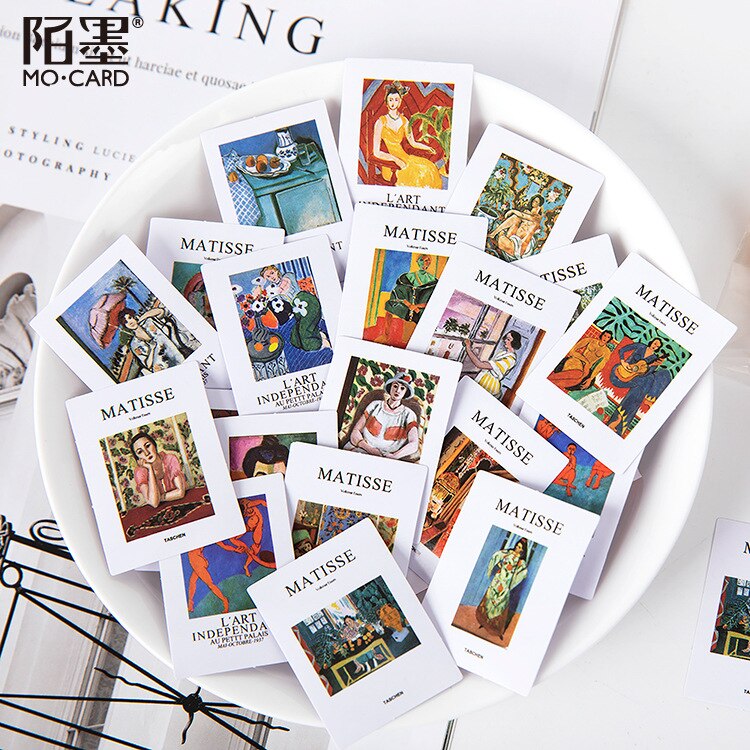 46pcs/pack Artist Matisse Painting Label Stickers ... – Grandado