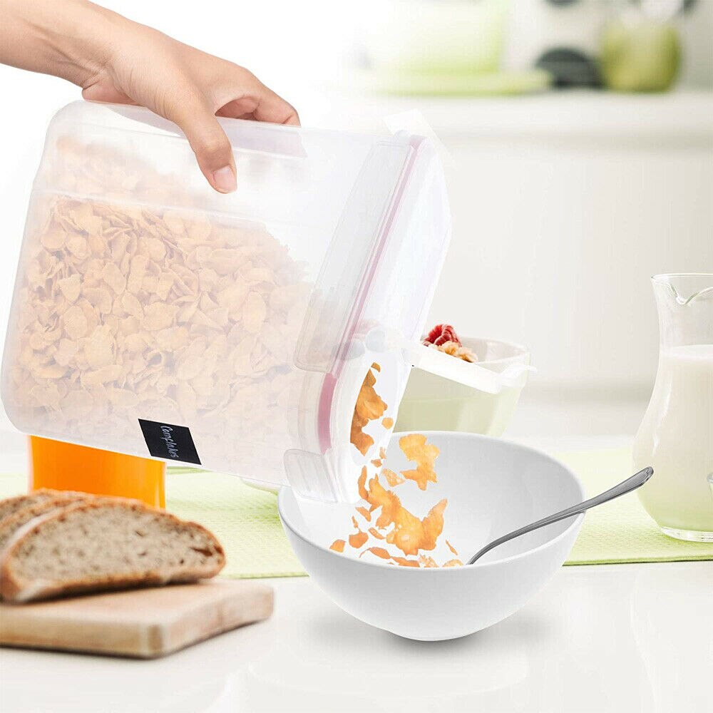 1pc 4L Kitchen Cereal Containers Dispenser Dry Foo... – Vicedeal