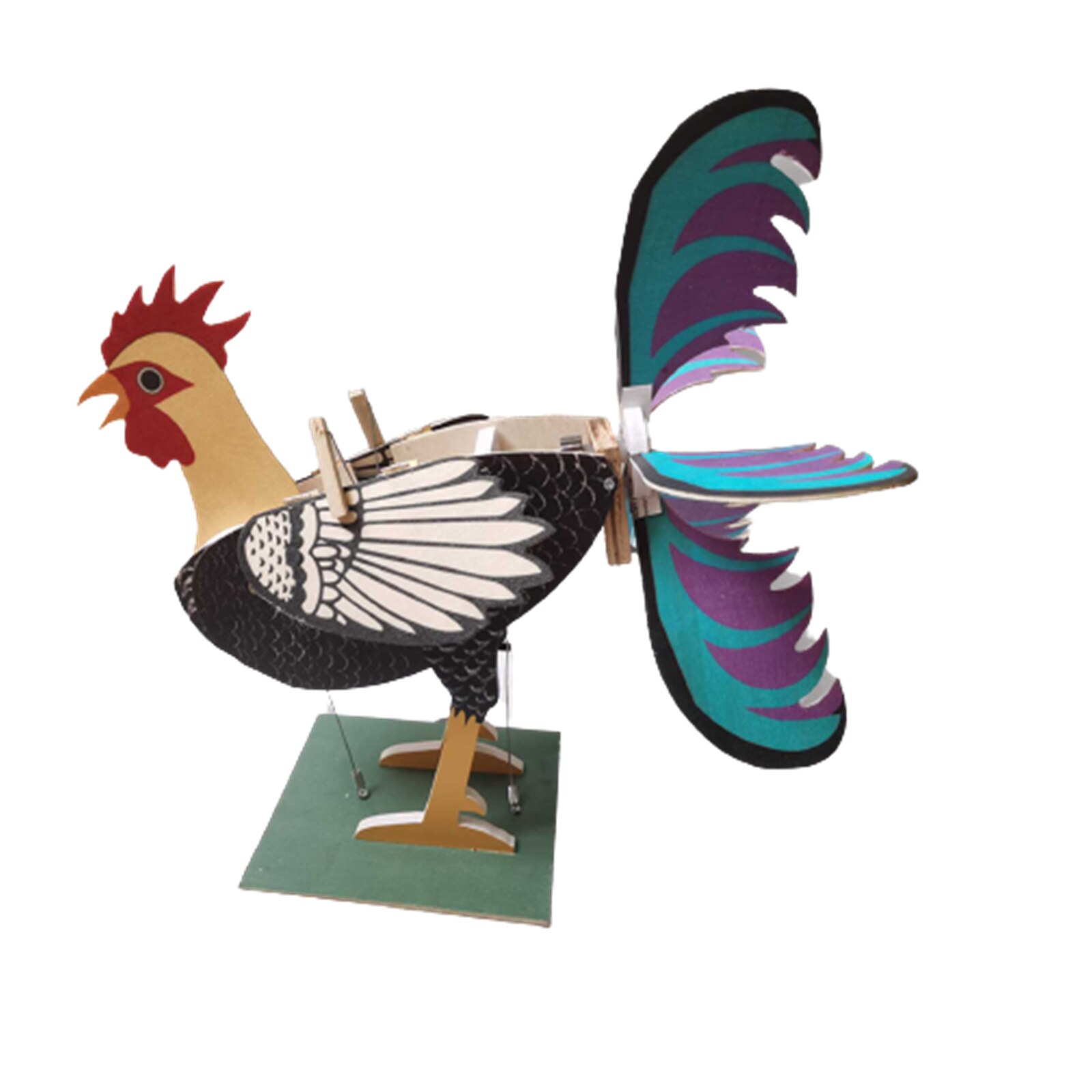 Rooster Windmill Garden Courtyard Farm Decor Yard ... – Grandado