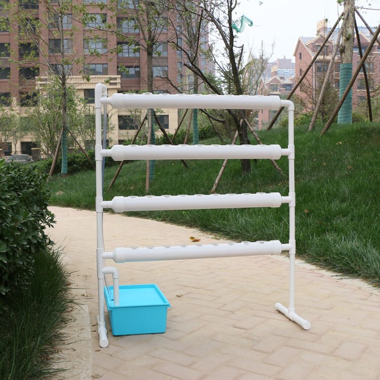 Vertical home balcony pipe soilless cultivation hy... – Vicedeal