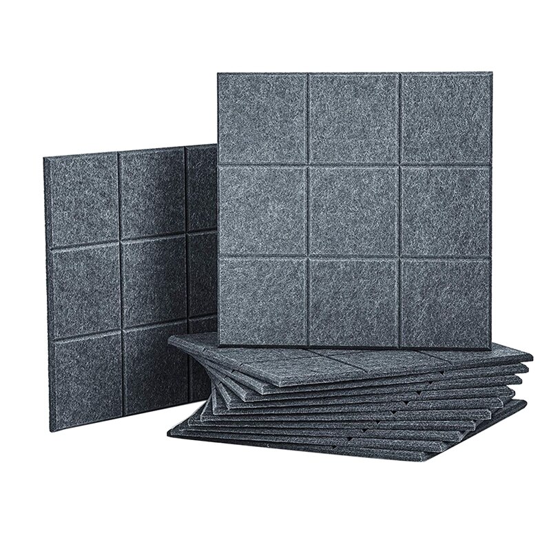 12Pcs Acoustic Absorption Panels,Beveled Ceramic T... – Grandado
