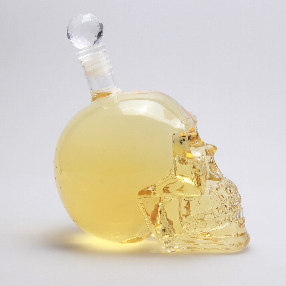 Skull Vodka Bottles Skull Head Bottle Gothic Wine ... – Vicedeal