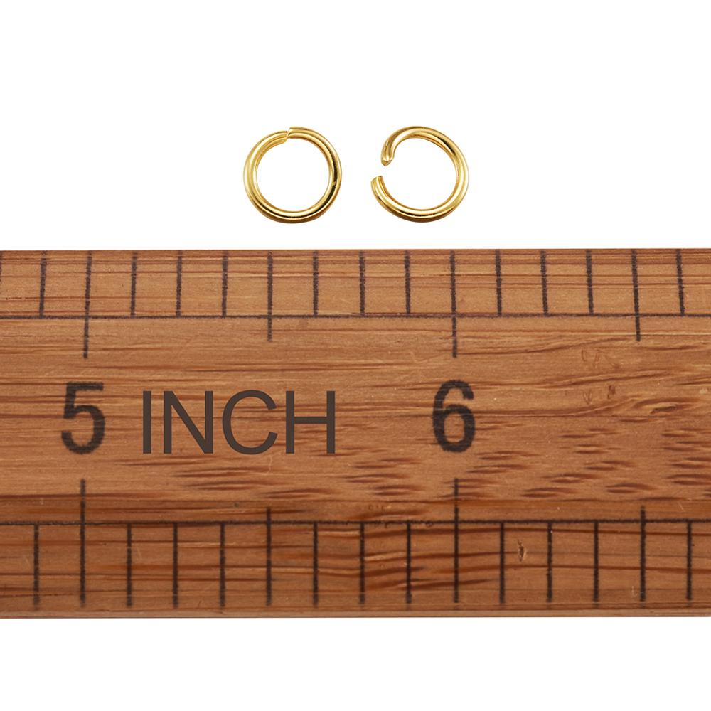 200 ~ 500 Stuks 3 Mm 4 Mm Golden Rvs Loops Open Ju... – Grandado