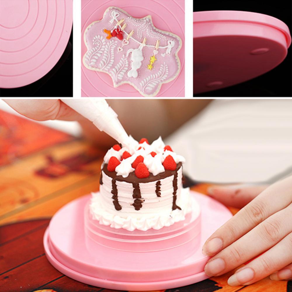 Cake Turntable Cake Rotary Table Baking Tools 14cm... – Grandado