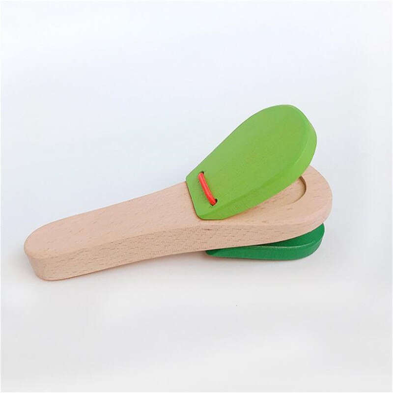 Wooden Percussion Handle Clapping Castanets Board ... – Grandado