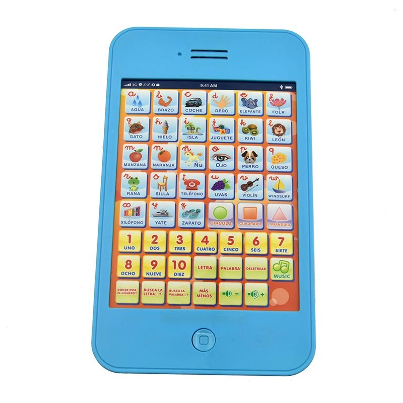 Multi Functional Spanish Learning Pad Kids Tablet ... – Grandado