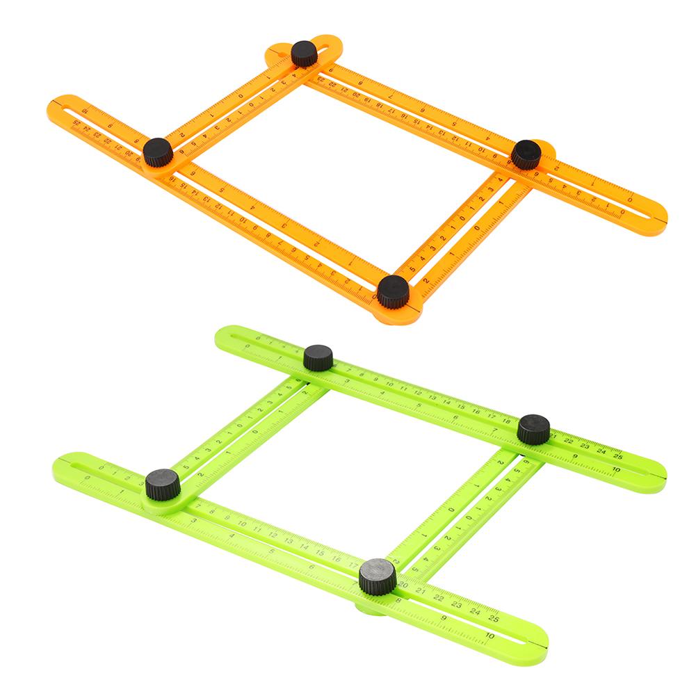 Multi Angle Ruler Template 4 Folding Angle Measuri... – Grandado