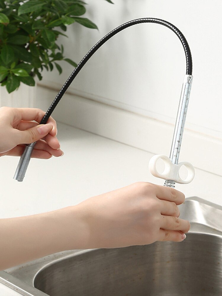 160cm Sewer Pipe Unblocker Drain Snake Spring Pipe... – Grandado