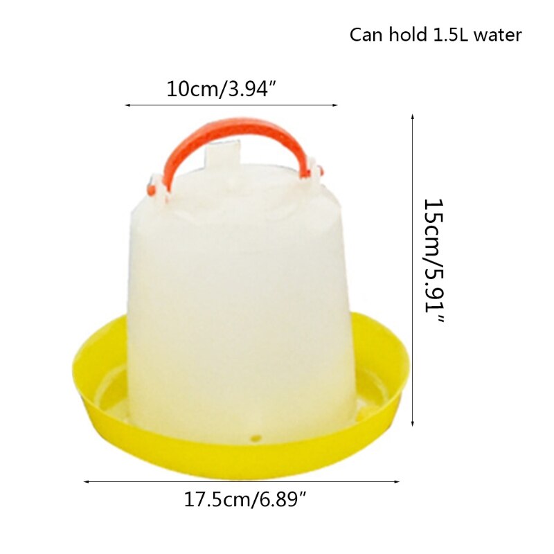 Chicken Waterer Durable Automatic Poultry Water Fe... – Grandado