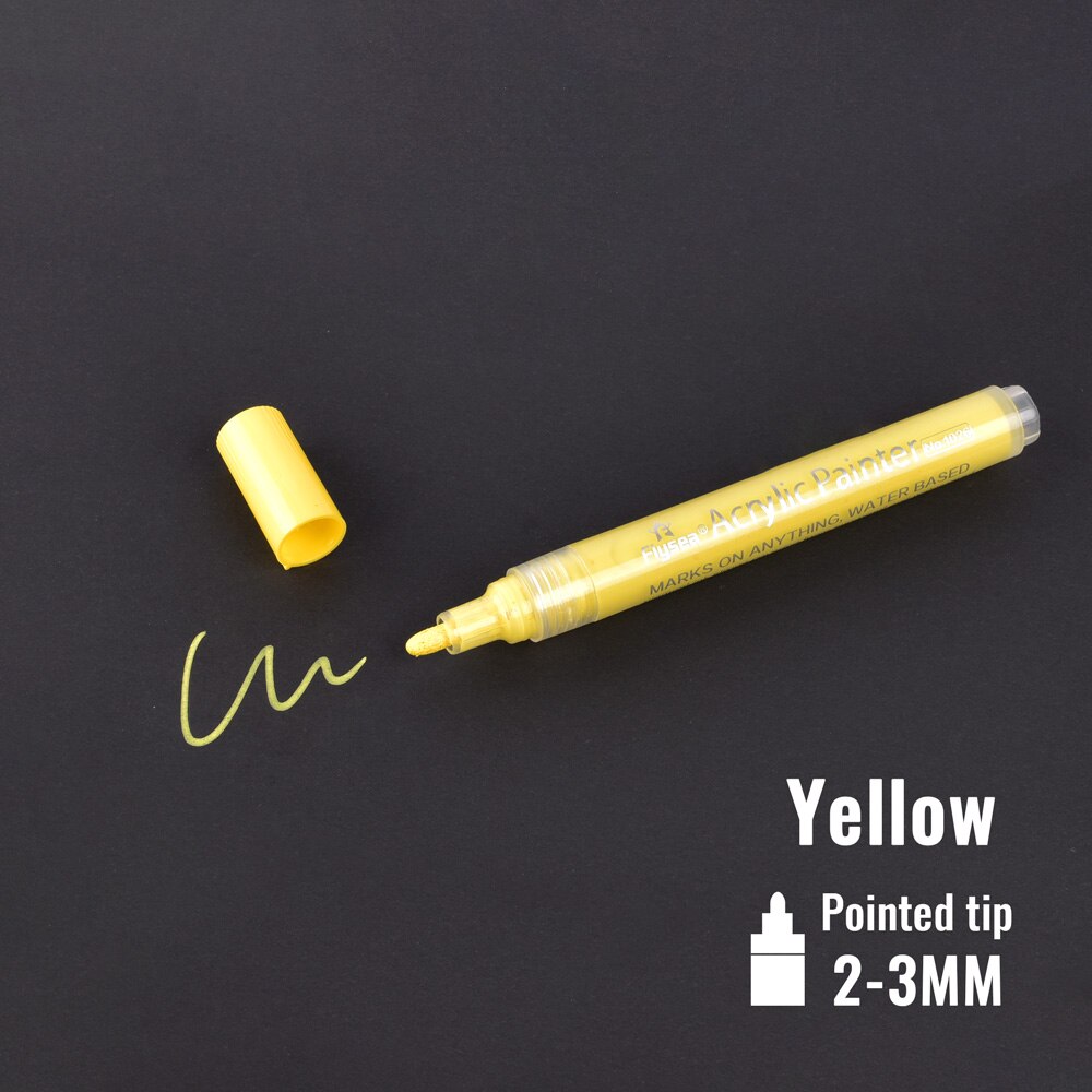 Acrylic Marker Pen Body Painting Glass Decoration ... – Grandado