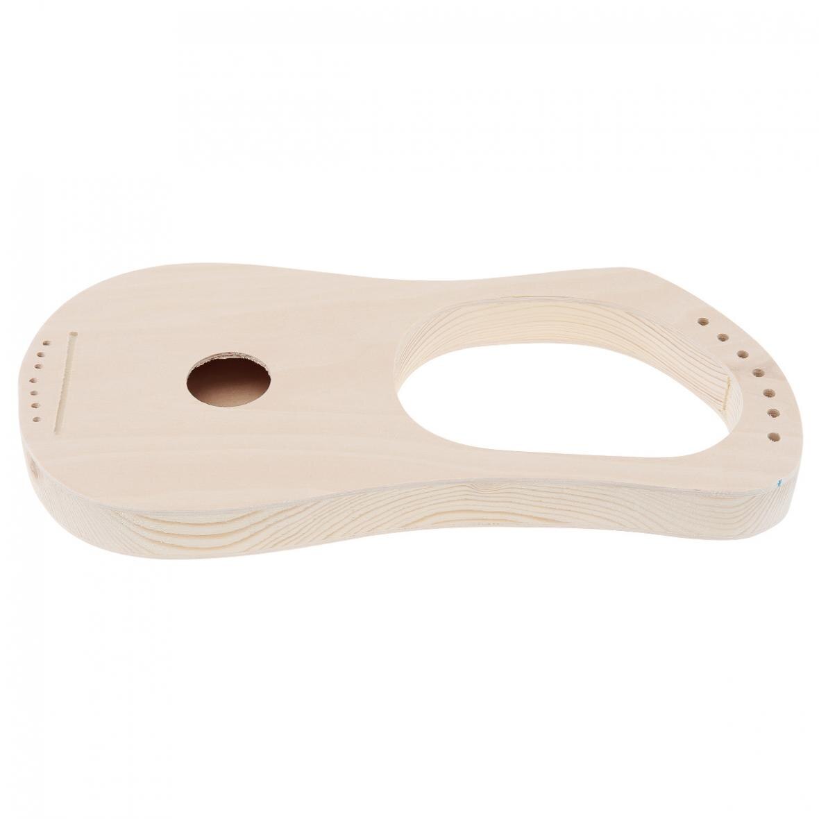 7 Strings Lyre Harp DIY Kit Solid Basswood String ... – Grandado